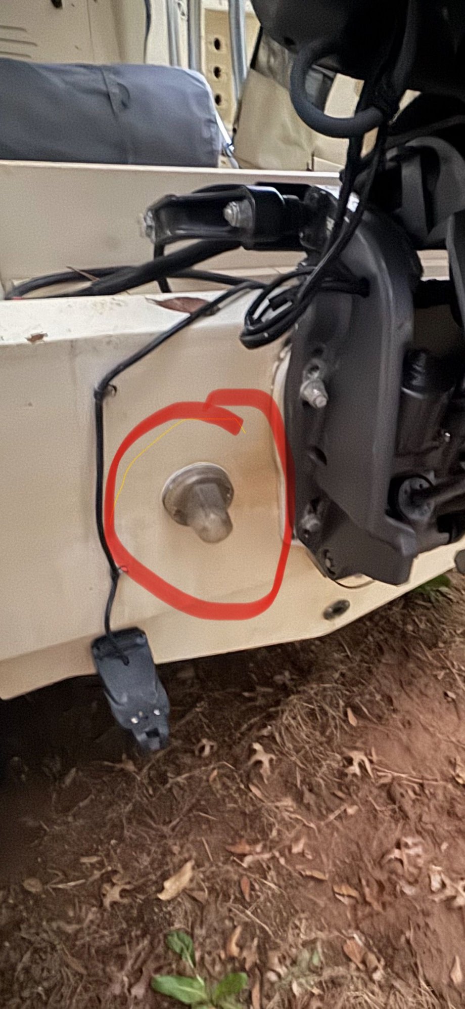 Water coming in where power pole is. How do I stop? - The Hull Truth ...